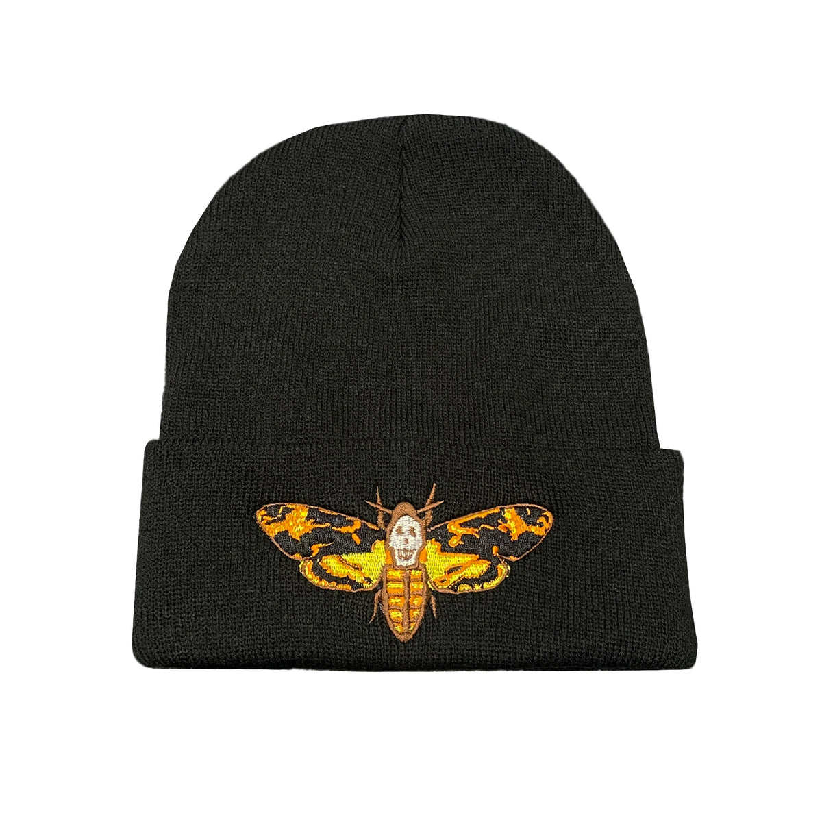 Death Moth Black Beanie – Jad Is Rad